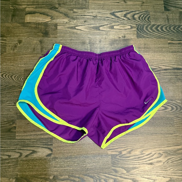 Nike | Shorts | Nike Vintage Colorway Purple And Blue Athletic Shorts ...